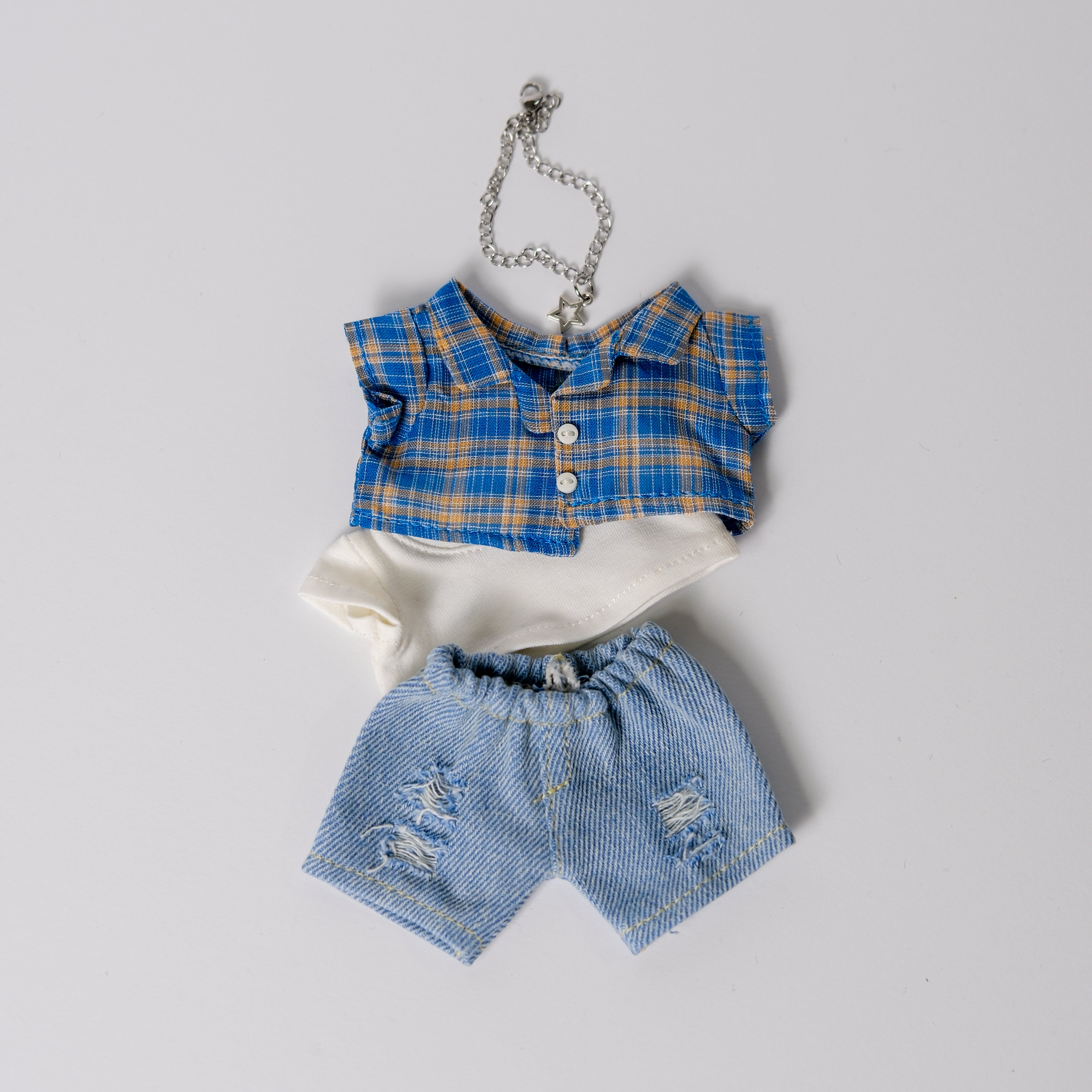 Plaid Street Style Outfit for "Labubu" – Moya Box